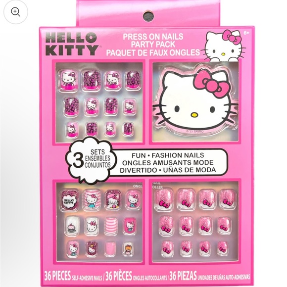 Sanrio | Accessories | New Hello Kitty Press On Nail Set | Poshmark